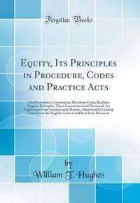 Equity, Its Principles in Procedure, Codes and Practice Acts: The ...