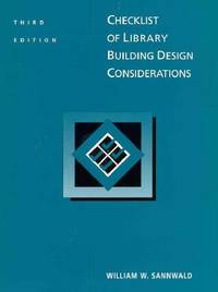 BIBLIO | Checklist of Library Building Design Considerations by Library ...