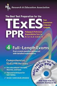 TExES PPR w/ CD-ROM (REA) - The Best Test Prep for the TExES (Test ...