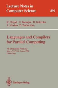 BIBLIO | Languages and Compilers for Parallel Computing: 7th ...