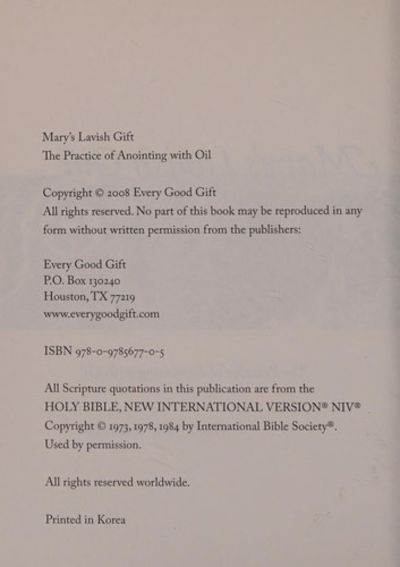 Marys Lavish Gift by Bill Edmunds & C. Neil Sayers | unknown | 2009-03 ...