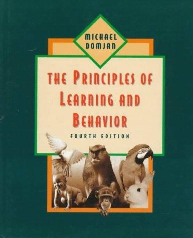 Principles of Learning and Behavior by Domjan, Michael P | Hardcover ...