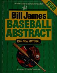 BIBLIO | Bill James Baseball Abstract, 1988 by James, Bill | Paperback ...