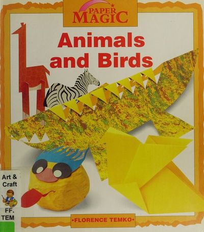 Animals and Birds (Paper Magic) by Temko, Florence | Paperback | 10/01 ...