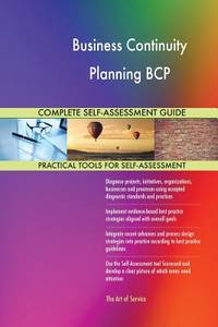 BIBLIO | Business Continuity Planning BCP Complete Self-Assessment ...