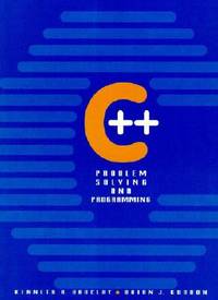 C++ PROBLEM SOLVING AND PROGRAMMING - FROM SENTENCES TO PARAGRAPHS by KENNETH A. - Paperback ...