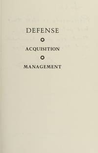 BIBLIO | Defense Acquisition Management by Sammet, George, Green, David ...