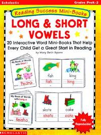 Short & Long Vowels: Twenty Interactive Mini-Books That Help Every ...