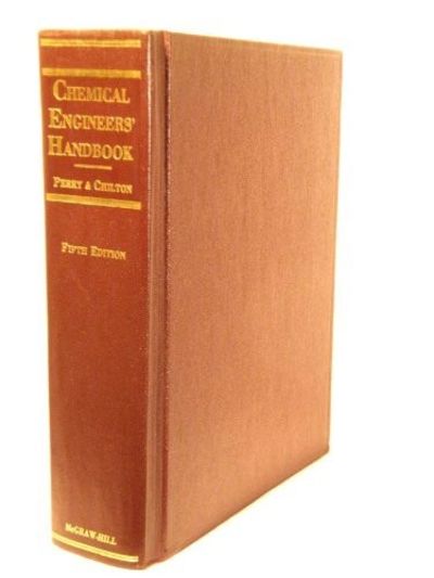 Chemical Engineers' Handbook, 5th Edition by Perry | Hardcover | 1973 ...