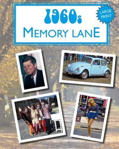 1960s Memory Lane: large print book for dementia patients by Morrison ...