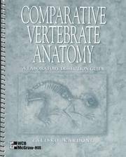 Comparative Anatomy Laboratory Dissection Guide by Kardong, Kenneth V ...
