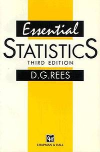 BIBLIO | Essential Statistics, Third Edition by Rees, D.G | Paperback ...