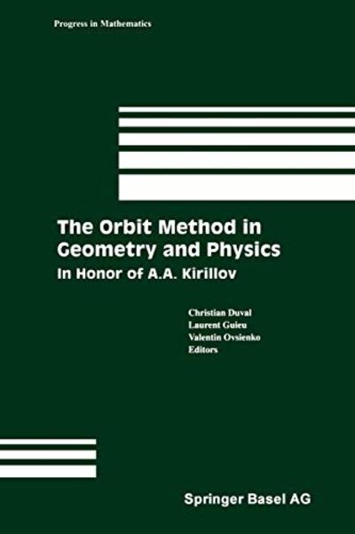 BIBLIO | The Orbit Method in Geometry and Physics by Valentin Ovsienko ...