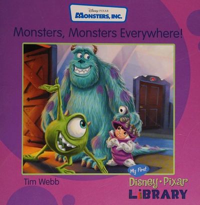 BIBLIO | Disney Pixar "Monsters Inc": Monsters, Monsters Everywhere by ...