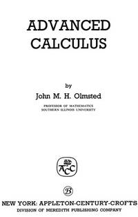 Advanced Calculus