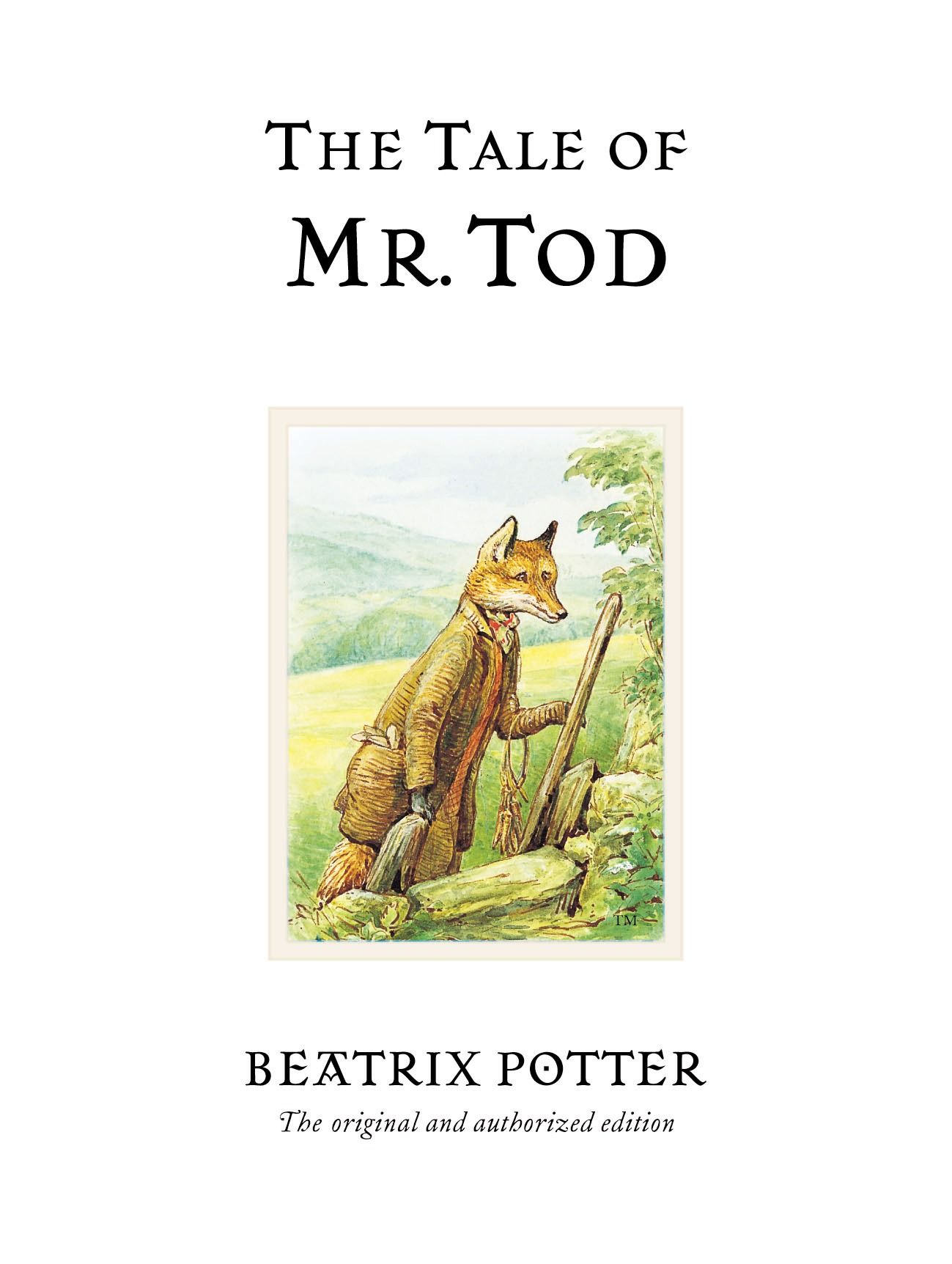 The Tale of Mr. Tod de Beatrix Potter | Tapa dura | September 16, 2002 ...