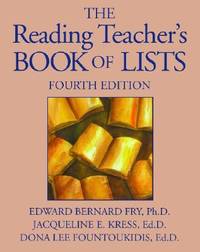 The Reading Teacher's Book of Lists (J-B Ed: Book of Lists) by Dona Lee ...