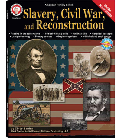 Mark Twain Slavery, Civil War, and Reconstruction Grade 6-12 American ...