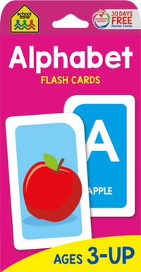 School Zone Alphabet Flash Cards: Learn the ABCs, Preschool & Toddlers ...