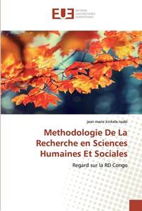 Methodologie De La Recherche en Sciences Humaines Et Sociales: Regard sur la RD Congo (French ...