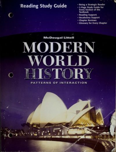 World History Textbook Mcdougal Littell