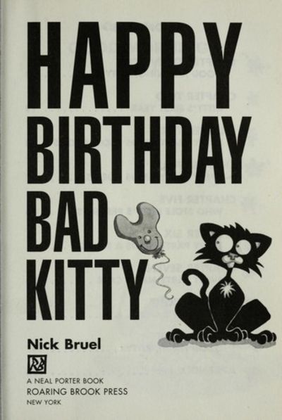 Happy Birthday Bad Kitty