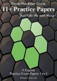 BIBLIO | English Eleven Plus Practice Papers: (Eng1 - Eng4): 49 ...