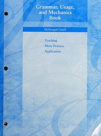 Grammar, Usage, and Mechanics Book, Grade 10 by Producer-Houghton ...