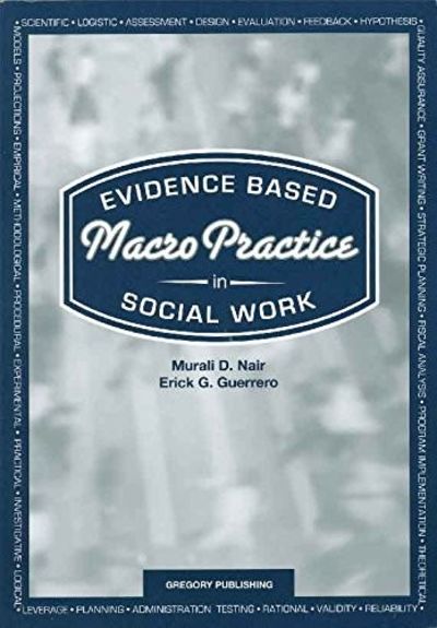 Evidence Based Macro Practice in Social Work by Null Nair (Other ...