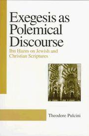 Exegesis of Polemical Discourse Ibn Hazm on Jewish and Christian ...