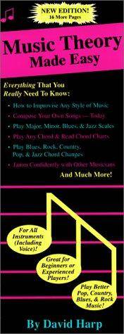 BIBLIO | Music Theory Made Easy New Edition (Reference) by Harp, David ...