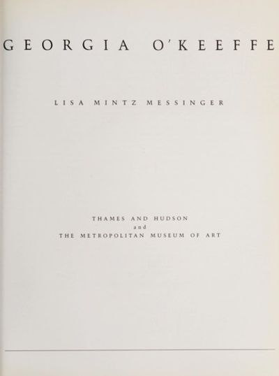 Georgia O'Keeffe (Painters & sculptors) by Lisa Mintz Messinger ...