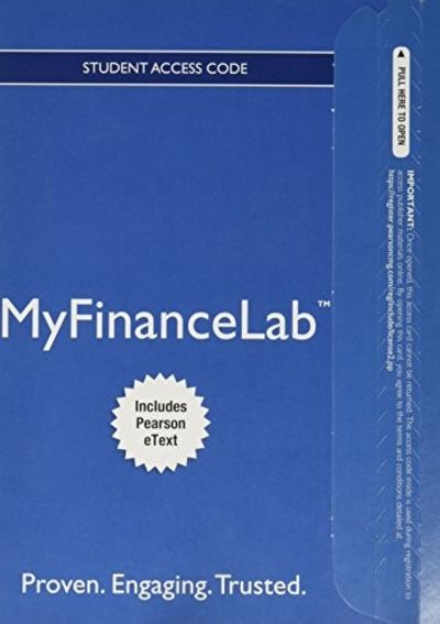 MyFinanceLab with Pearson eText -- Access Card -- for Personal Finance ...