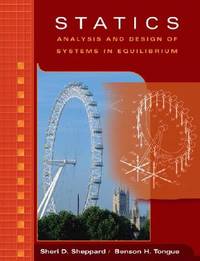 Statics Analysis And Design by Sheri D Sheppard Benson (4 items) - Biblio