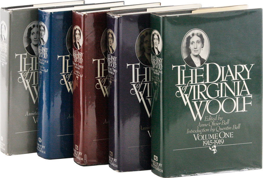 The Diary of Virginia Woolf 全5巻揃+o-e.main.jp