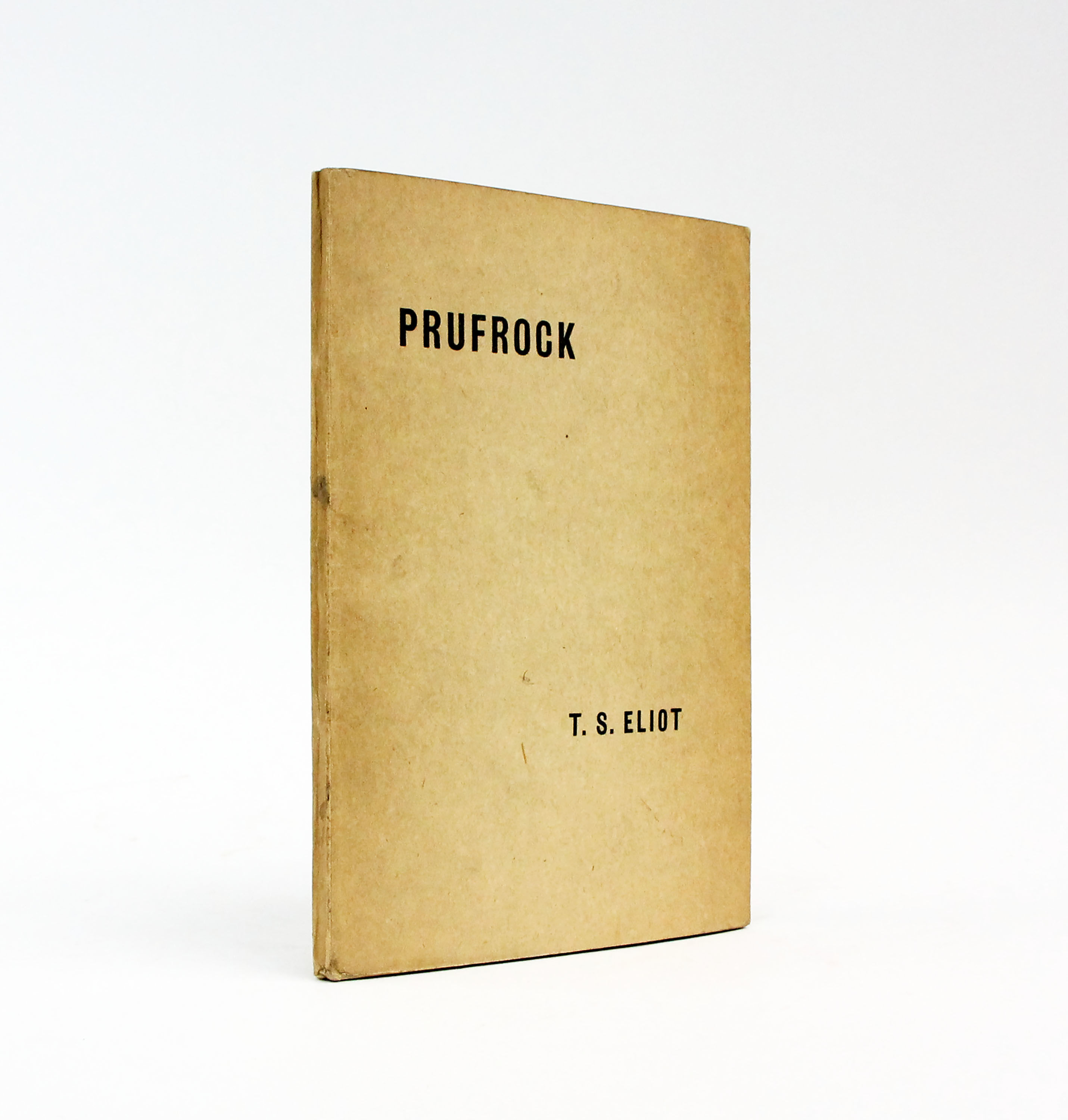 PRUFROCK AND OTHER OBSERVATIONS by ELIOT, T. S.: | | | London: The ...