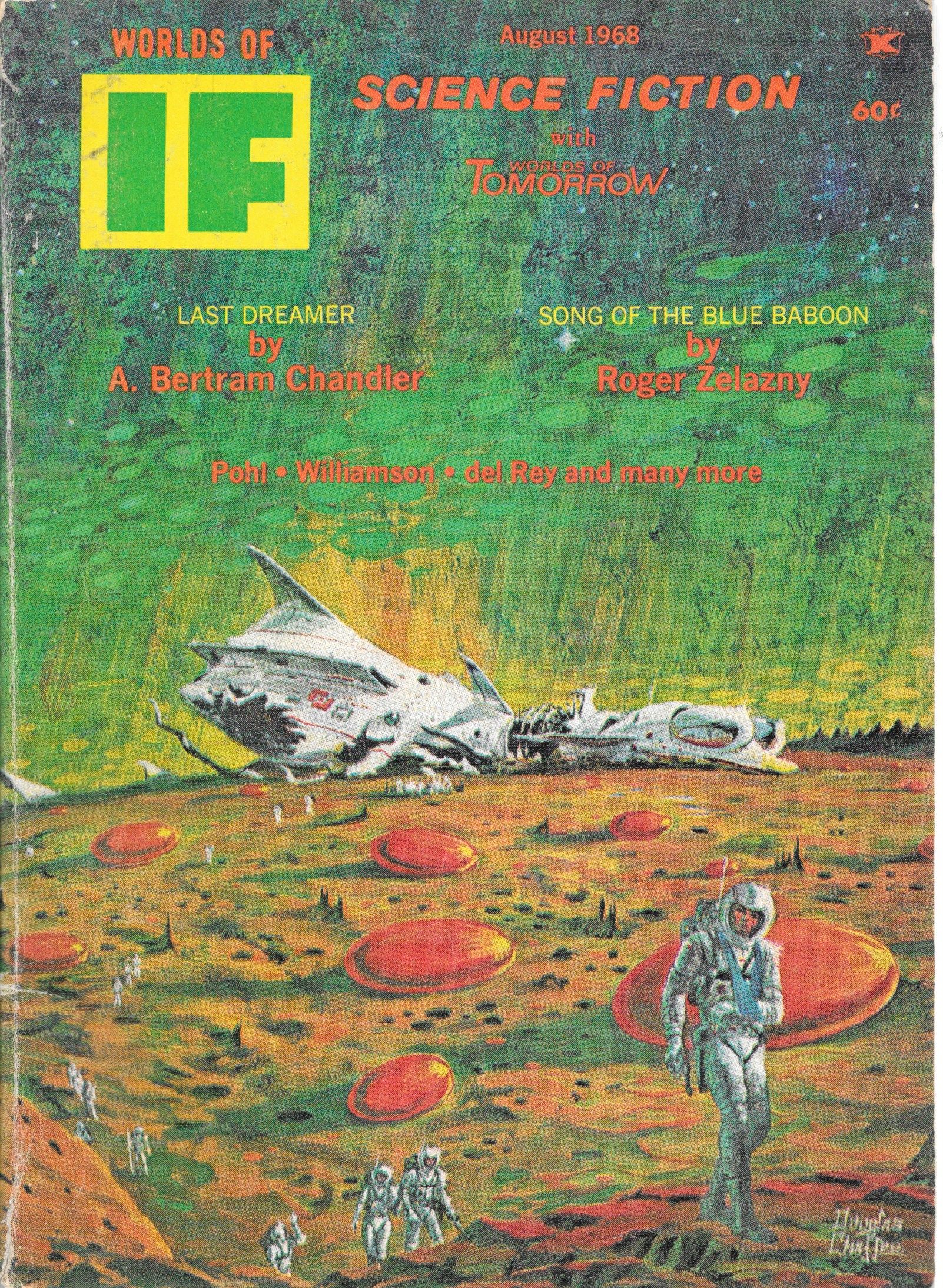 Worlds of If, August 1968 by Frederik Pohl, editor | digest | 1968 ...