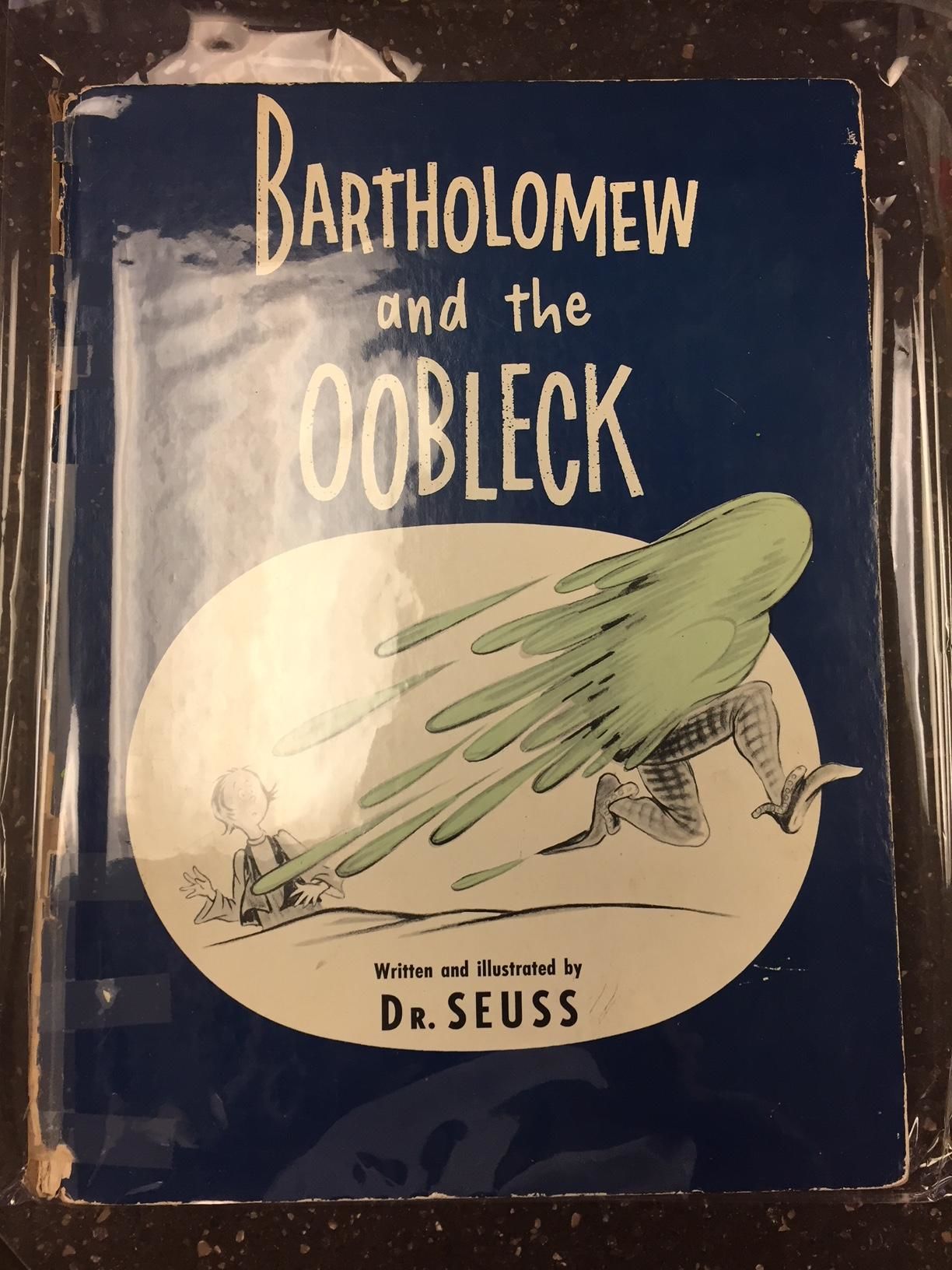 BARTHOLOMEW AND THE OOBLECK [SIGNED WITH ORIGINAL DRAWING] by Dr. Seuss ...