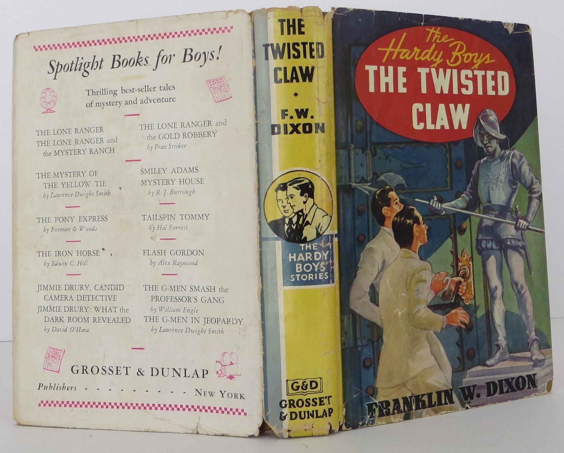 The Twisted Claw by Dixon, Franklin | Hardcover | 1939 | Grosset ...