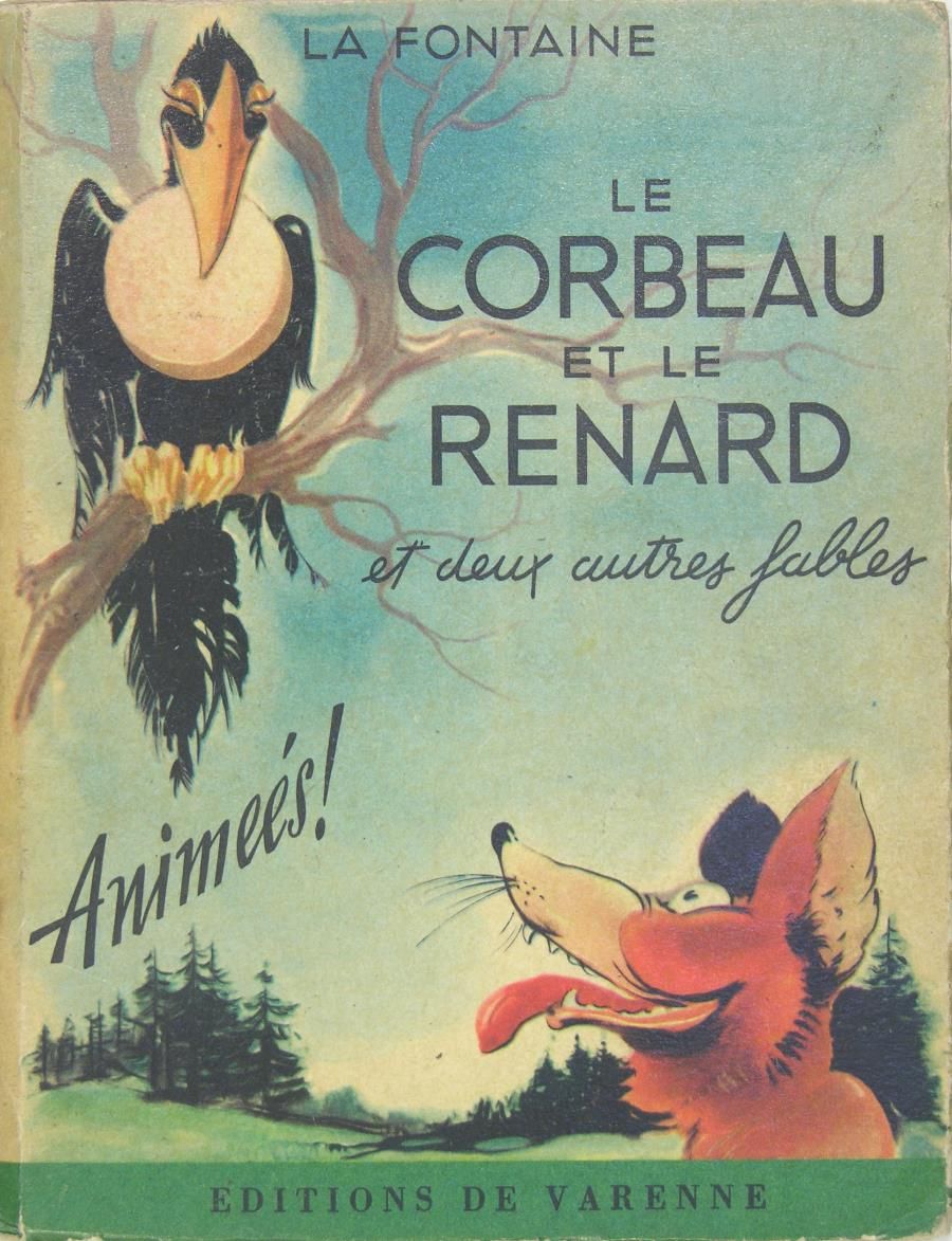 Le corbeau et le renard et deux autres fables by (Livre à système - pop ...