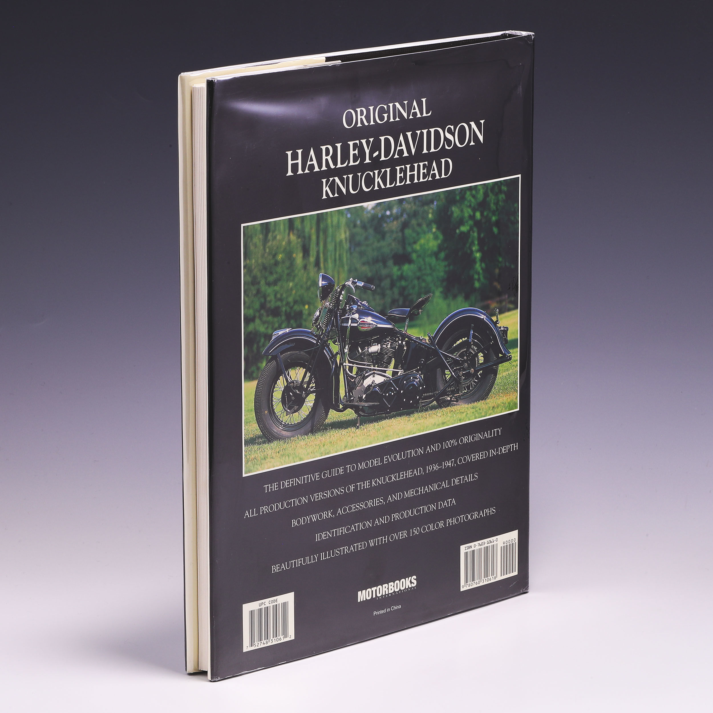 Original Harley-Davidson Knucklehead (Original Series) by Greg Field ...