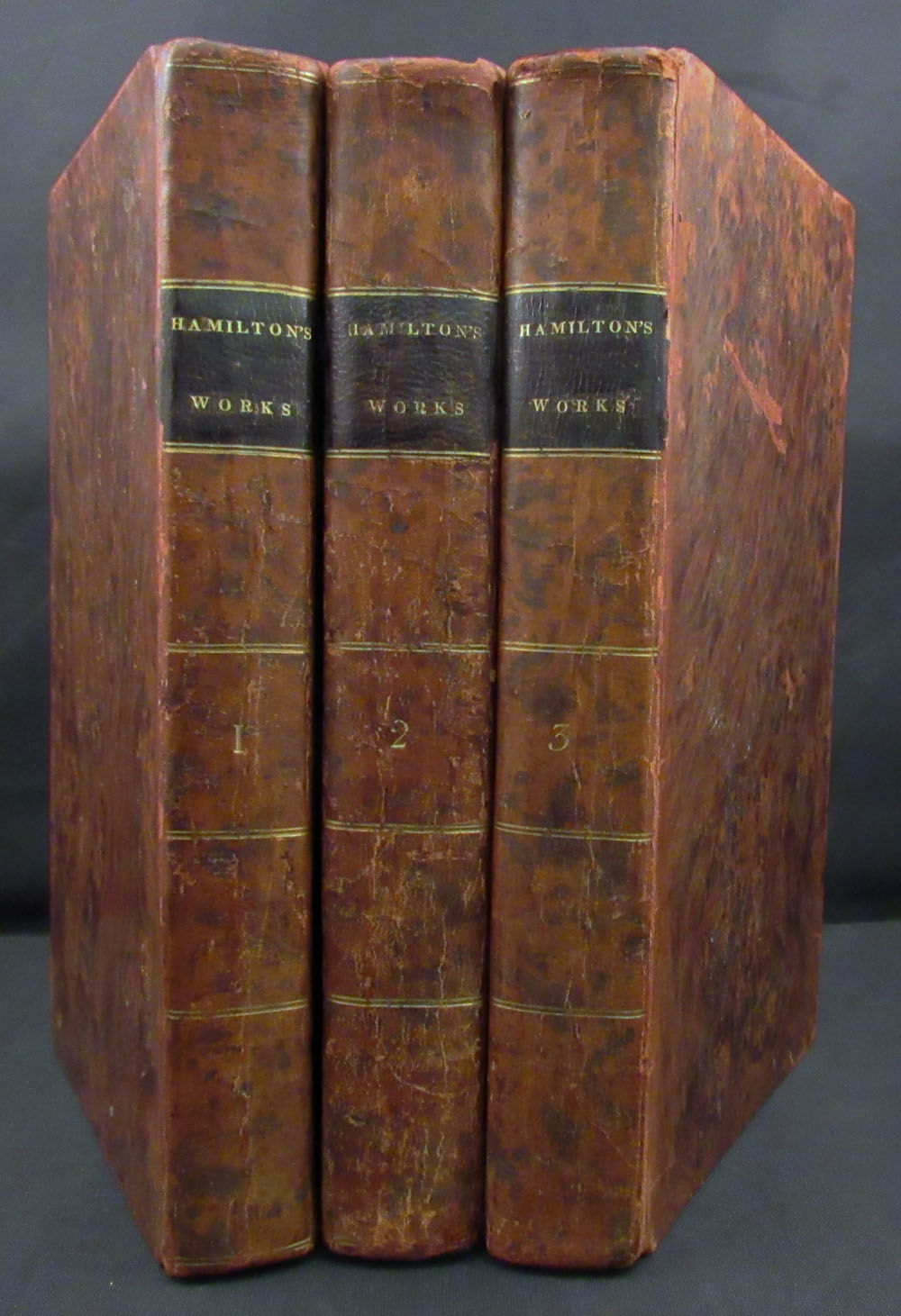 [THE FEDERALIST] THE WORKS OF ALEXANDER HAMILTON; Comprising His Most ...