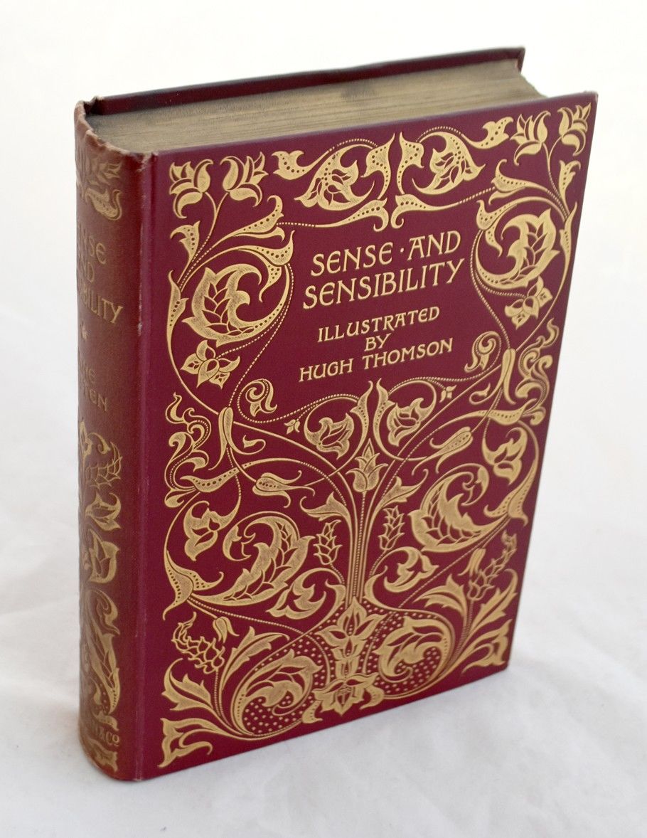 BIBLIO | Sense and Sensibility by Jane Austen | Decorative Cloth | 1896 ...