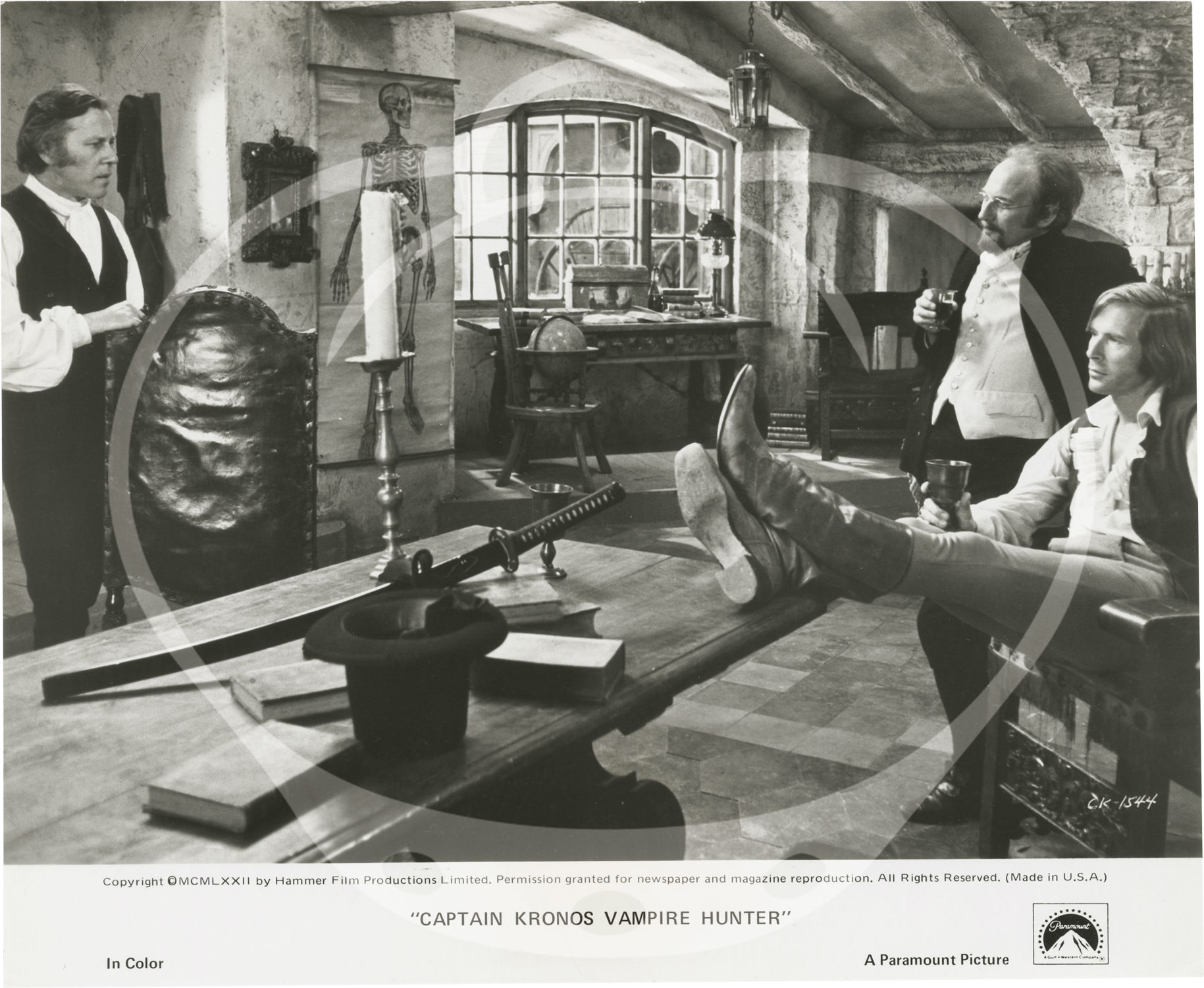 Captain Kronos: Vampire Hunter (Collection of 11 original photographs ...