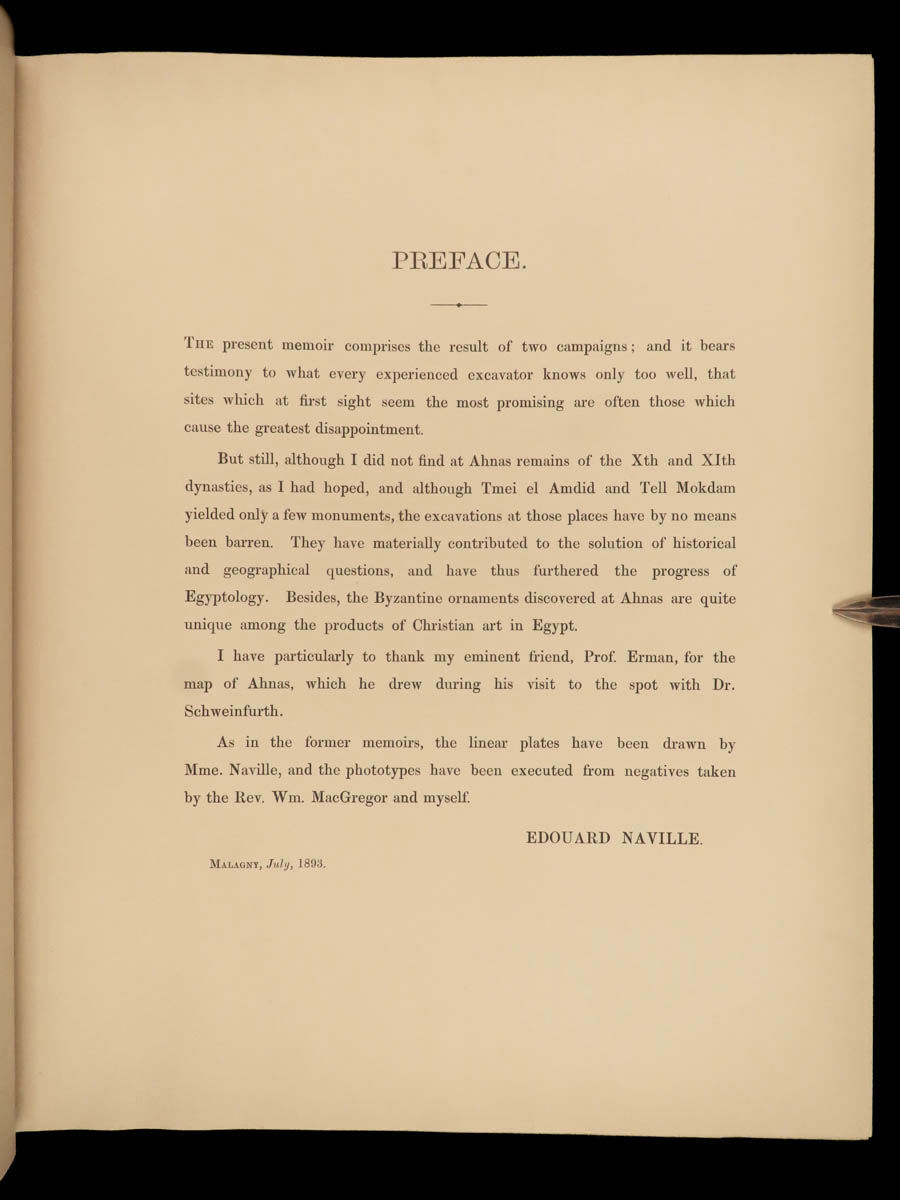 Ahnas el Medineh ("Heracleopolis Magna") with chapters on Mendes, the ...