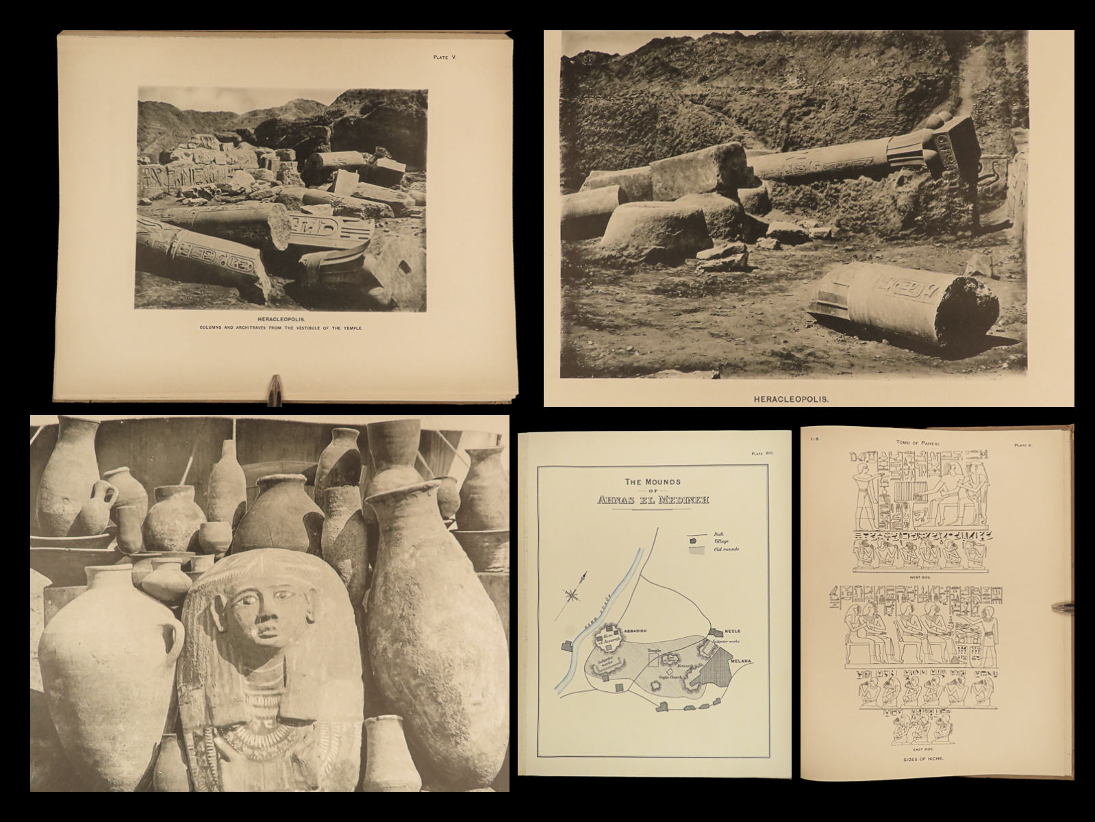 Ahnas el Medineh ("Heracleopolis Magna") with chapters on Mendes, the ...