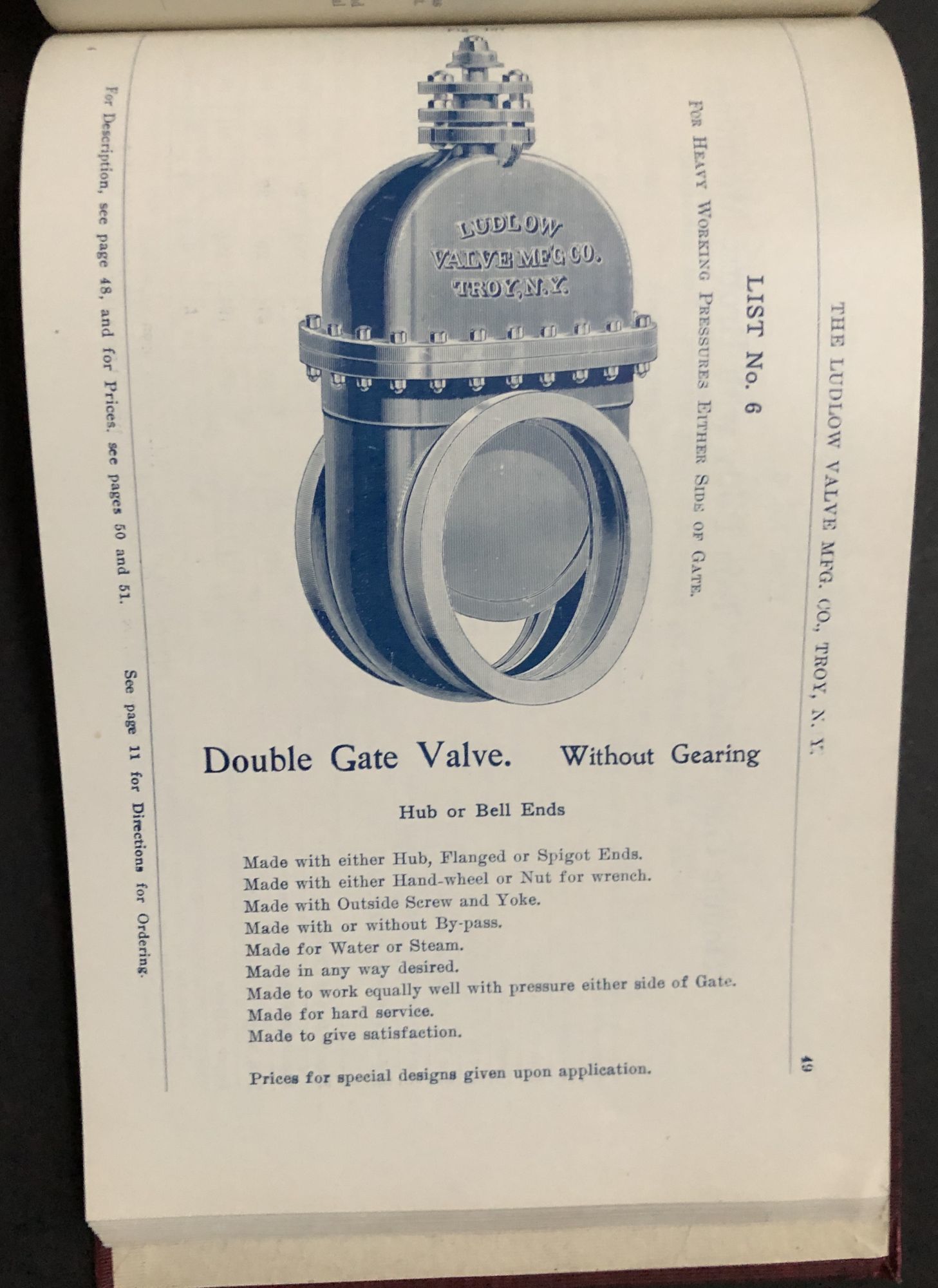 July 1902 catalog of Ludlow Valves and Ludlow Hydrants by Ludlow Valve ...