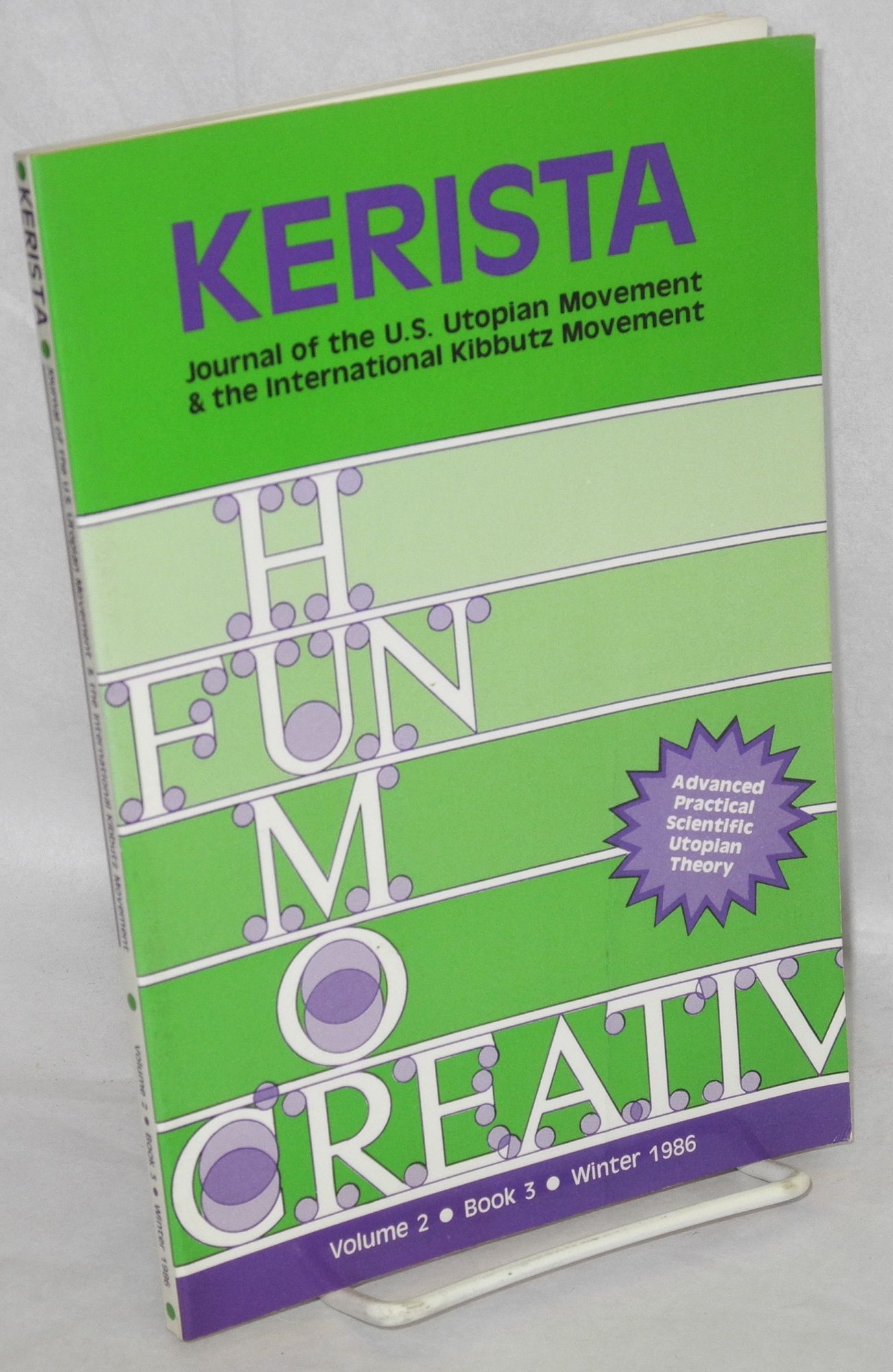 Kerista, journal of the US utopian movement and the international ...