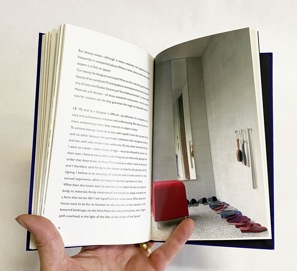 Peter Zumthor Thinking Architecture