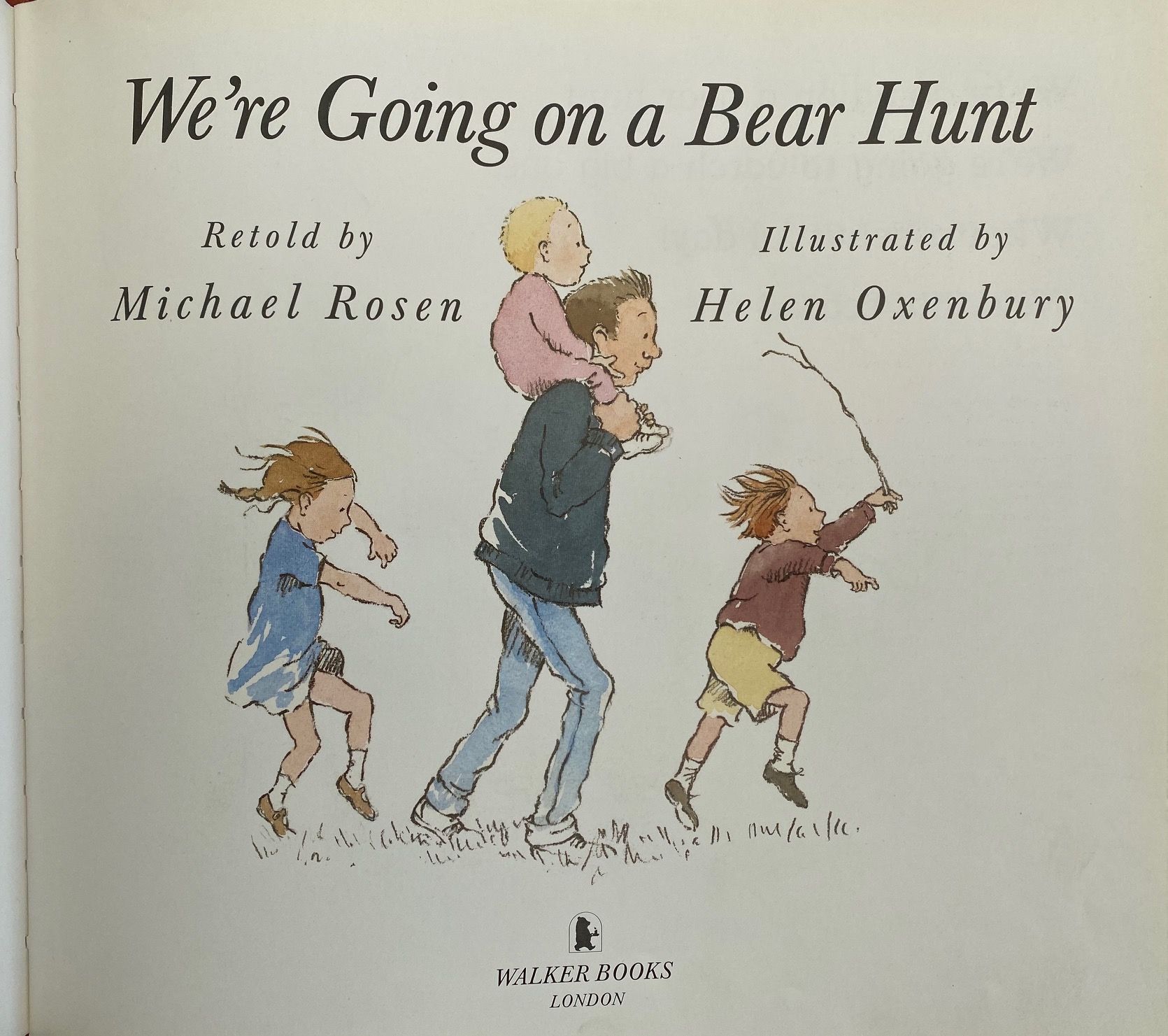 We’re Going On a Bear Hunt by Helen Michael And Oxenbury - First UK ...